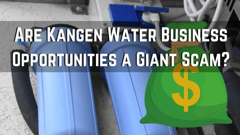 Is The Kangen Water Business a Giant Scam?